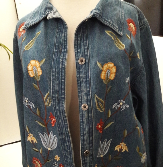 New Identity | Jackets & Coats | New Identety Vintage Denim Jacket ...